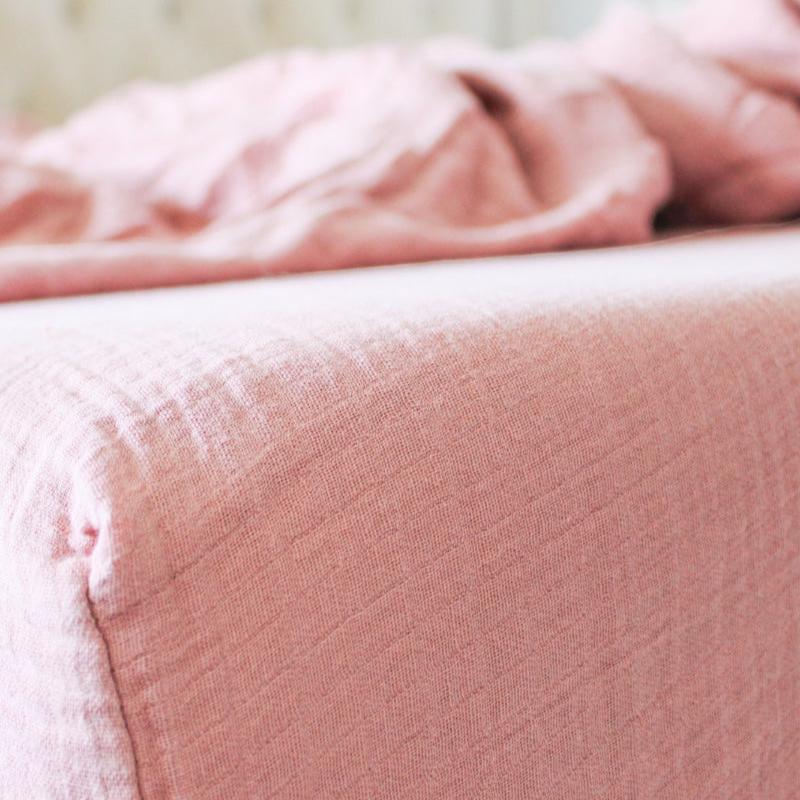 Muslin Cotton Bottom Sheet | Cotton Muslin Bedding | Muslin Comfort ...